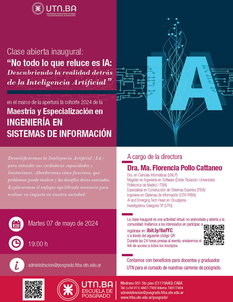 Maestría y Especialización en Ingeniería en Sistemas de Información - UTN.BA